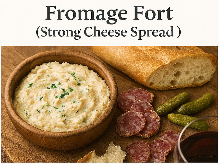 Recipe: Fromage Fort (Cheese Spread) – Farmstead Cheeses & Wines